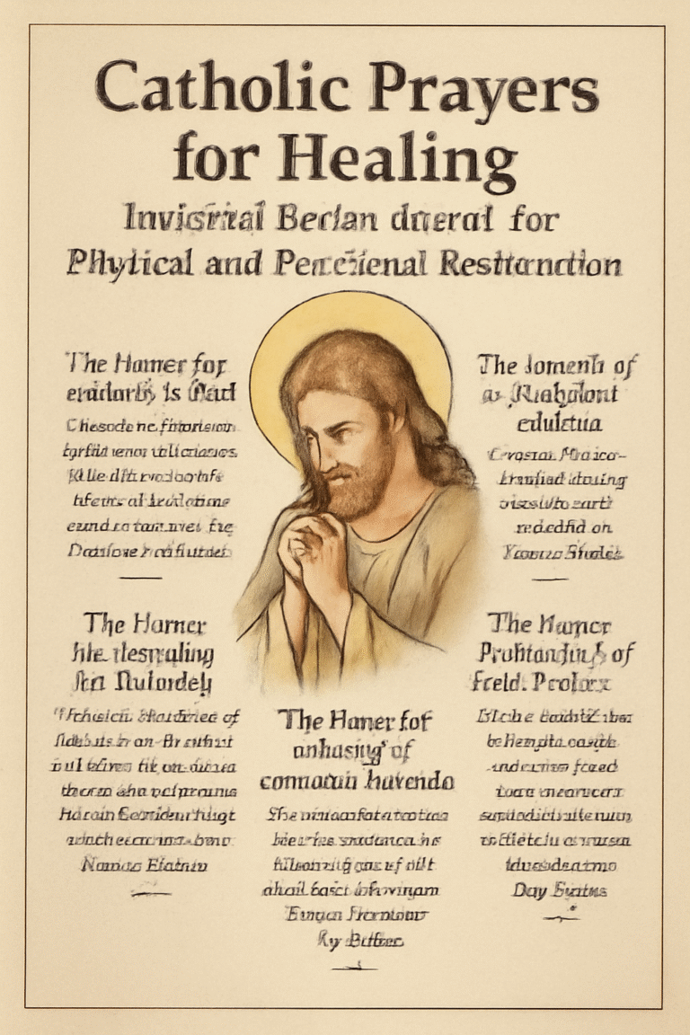 Catholic Prayers for Healing: Invoking Divine Grace for Physical and ...